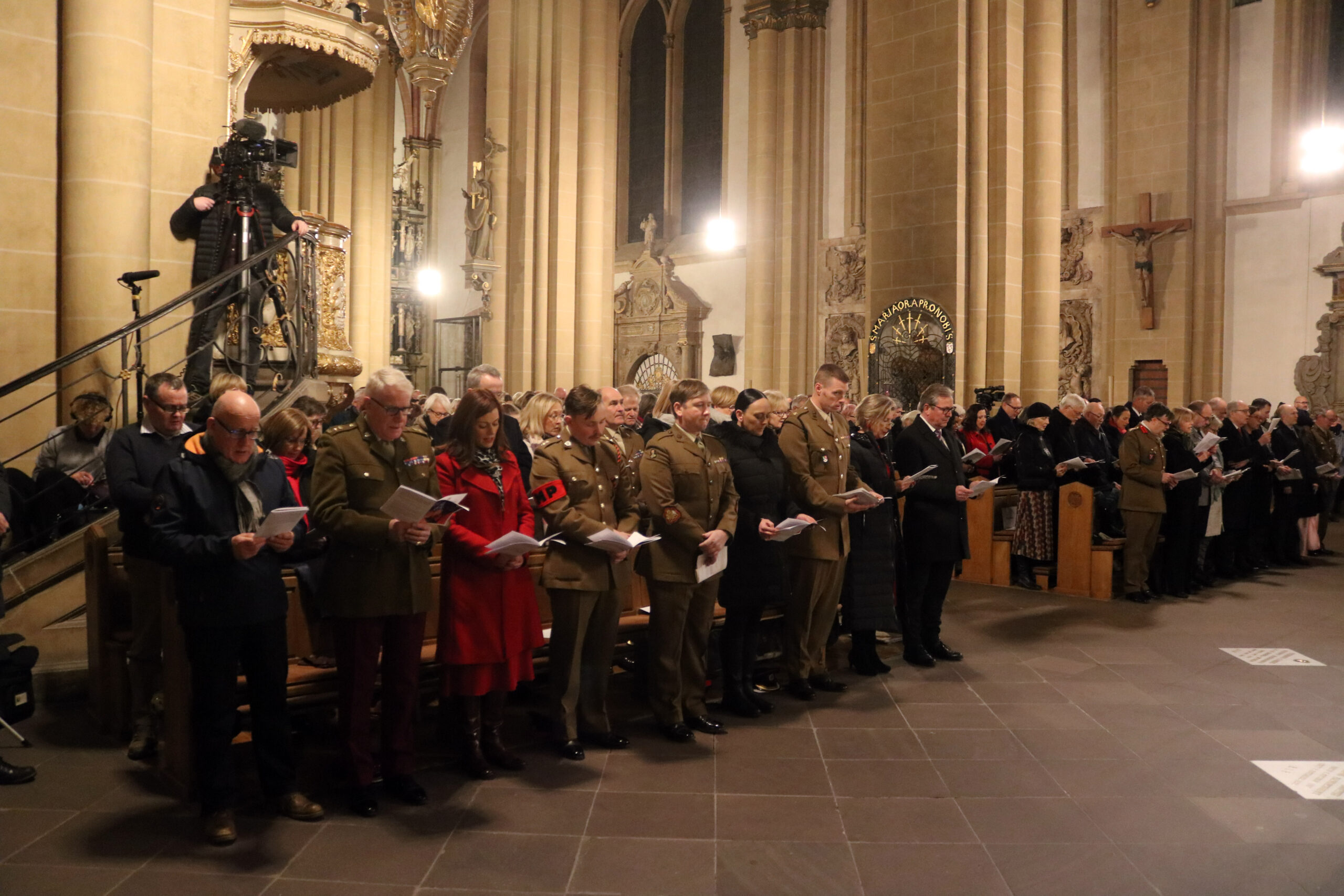 Britisch-Deutsche Freundschaft im Hohen Dom