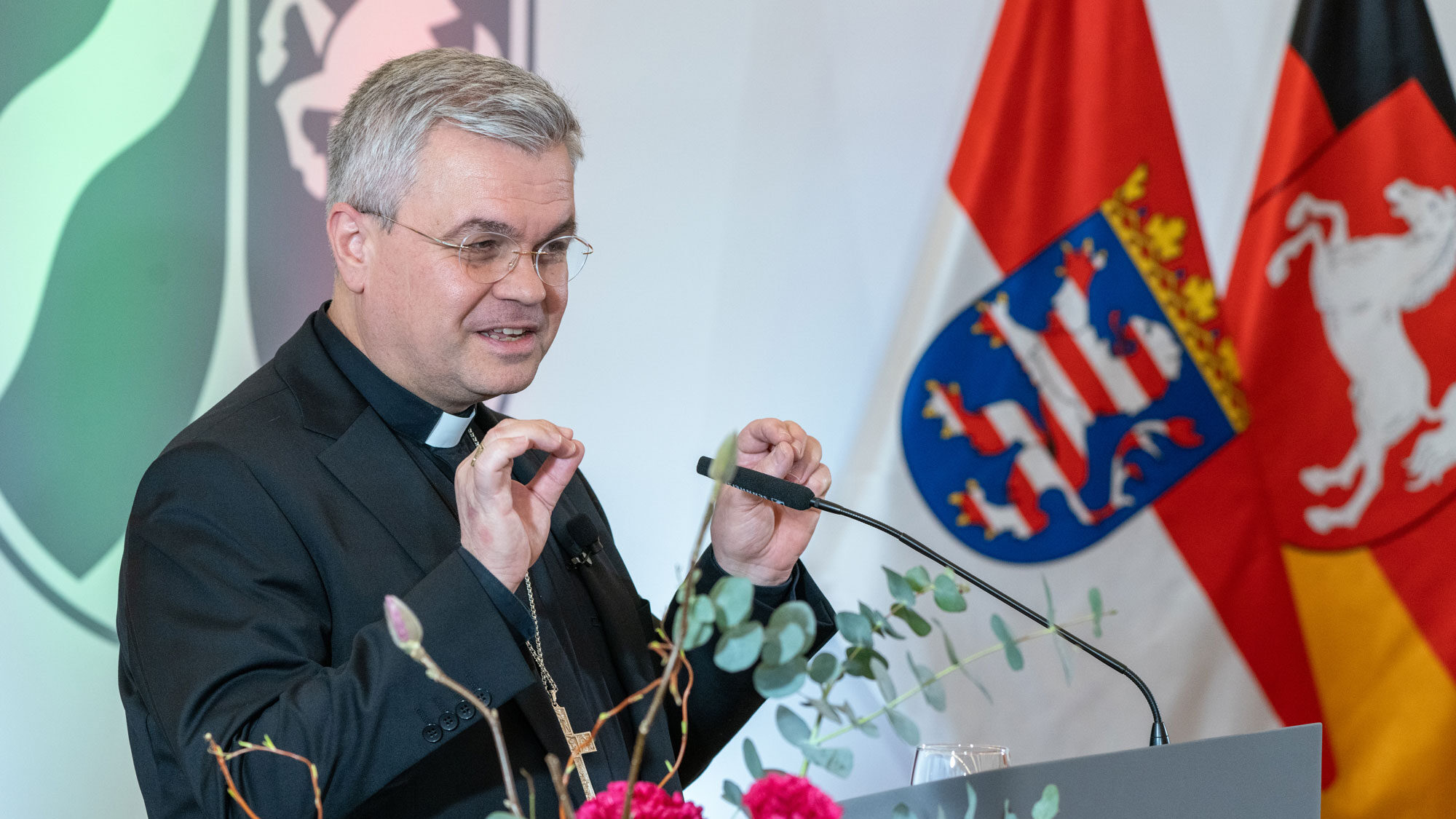 Die Ansprache von Erzbischof Dr. Bentz in der Staatskanzlei NRW