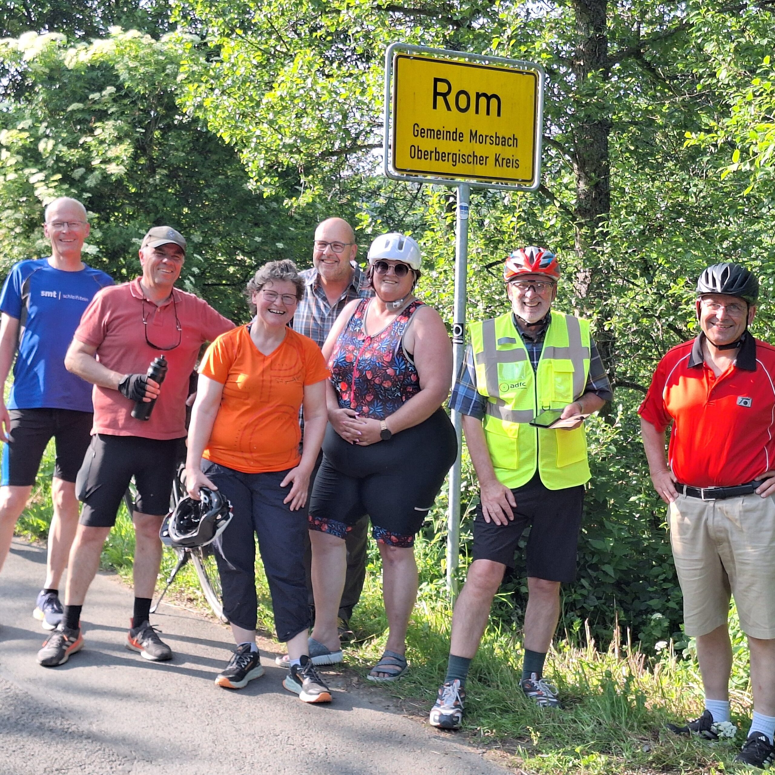 Mit dem Rad nach Rom